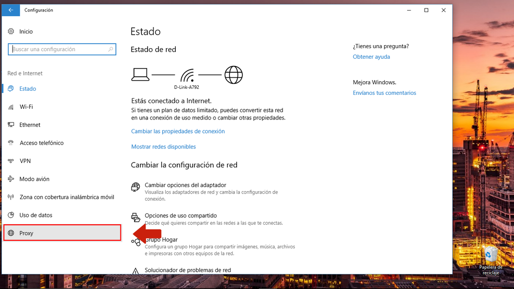 Así puedes configurar una conexión proxy en Windows 10 para navegar de ...