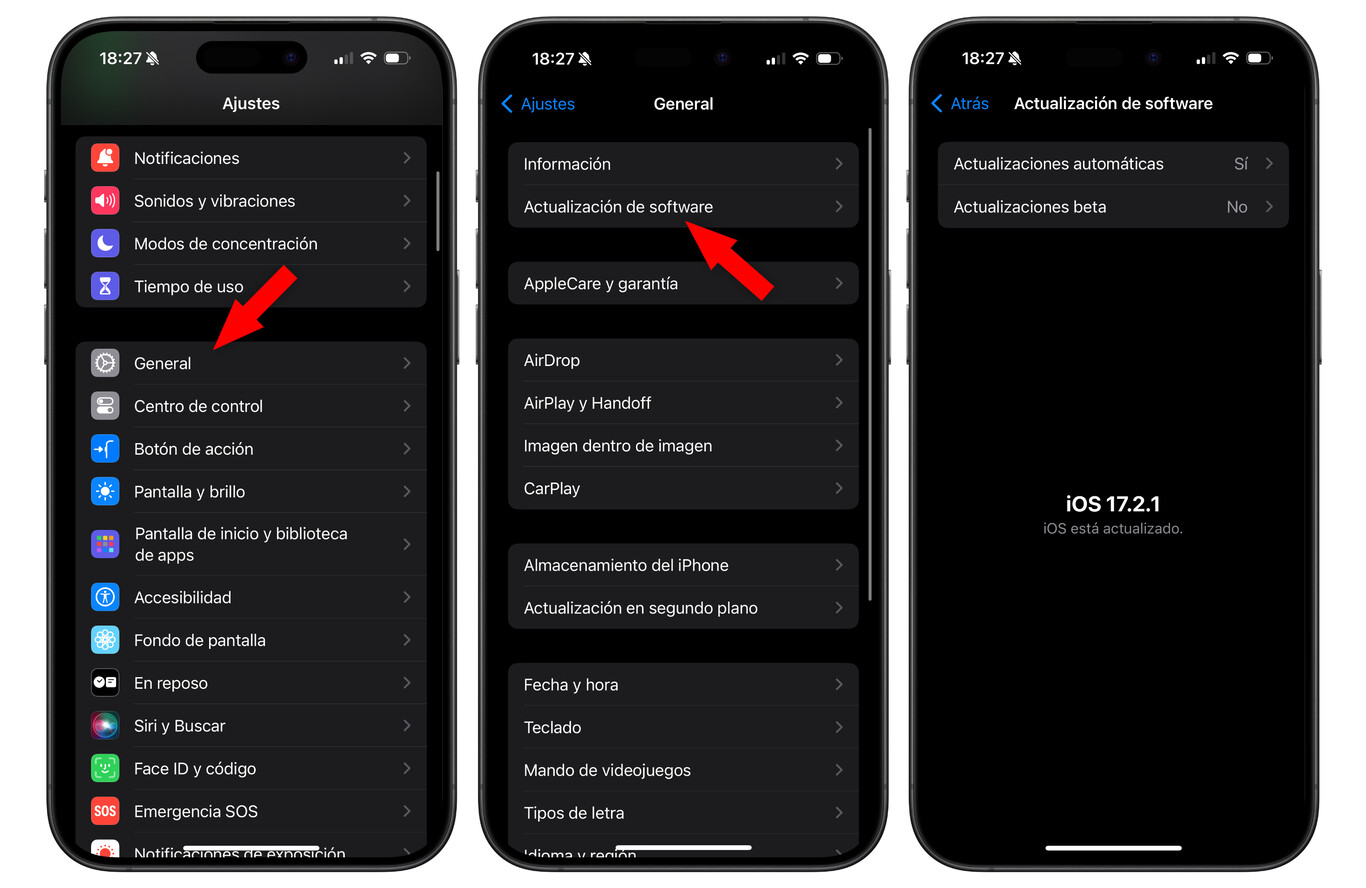 Apple iOS: todas las versiones hasta la fecha, cómo saber la que estás usando en tu iPhone y ...