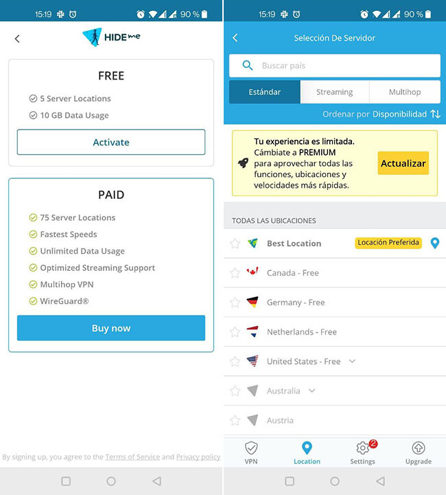 7 VPN gratis para nuestro móvil Android