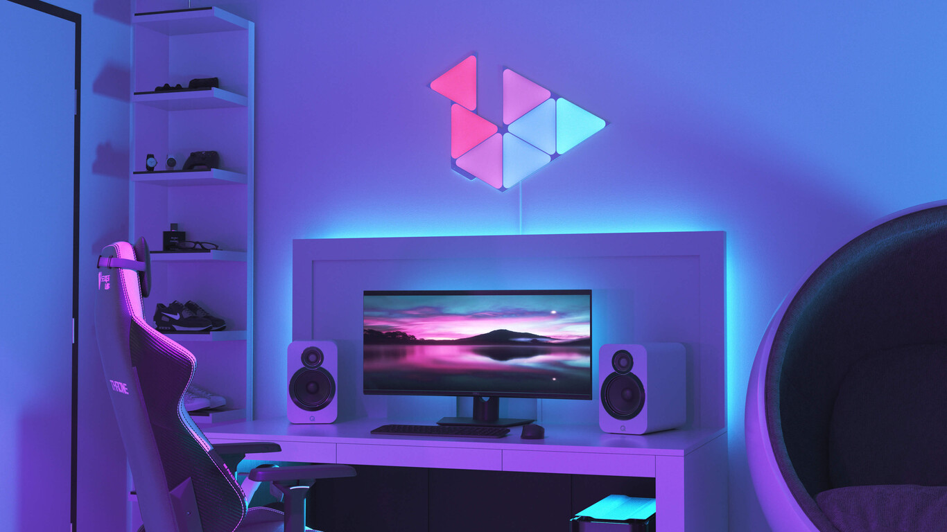 Nanoleaf amplía su gama de luces LED Shapes con Triangle, sus nuevas ...