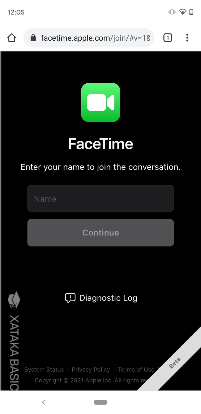 Cómo entrar en una llamada de FaceTime en Android o Windows