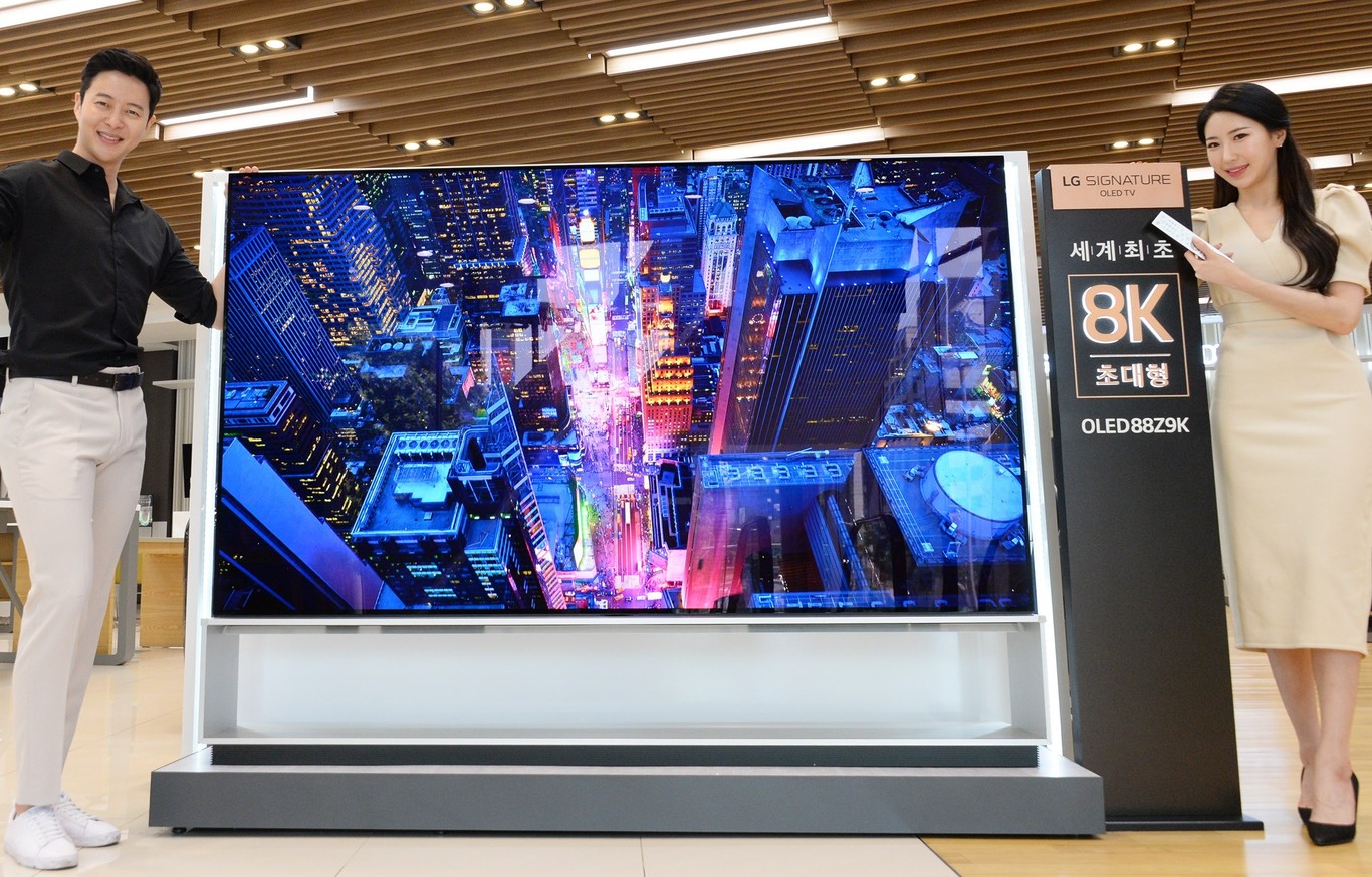 LG pone a la venta su televisor OLED 8K de 88 pulgadas