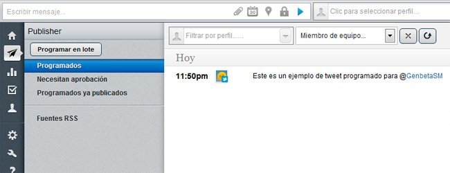 Cómo programar tweets con HootSuite