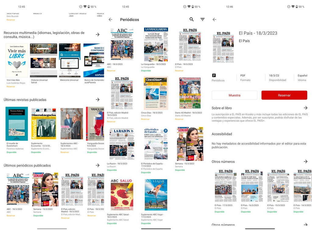 Cómo leer la prensa gratis con tu app de la biblioteca y con PressReader (si tienes suerte)