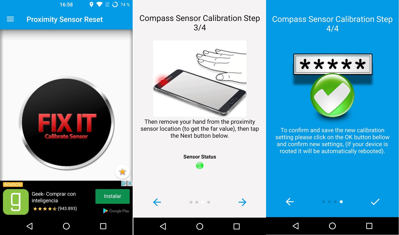 Cómo calibrar los sensores de tu smartphone Android