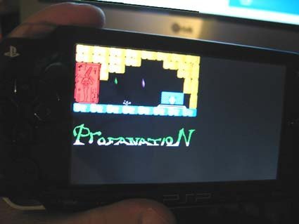 PSPectrum, emulador de Spectrum para PSP