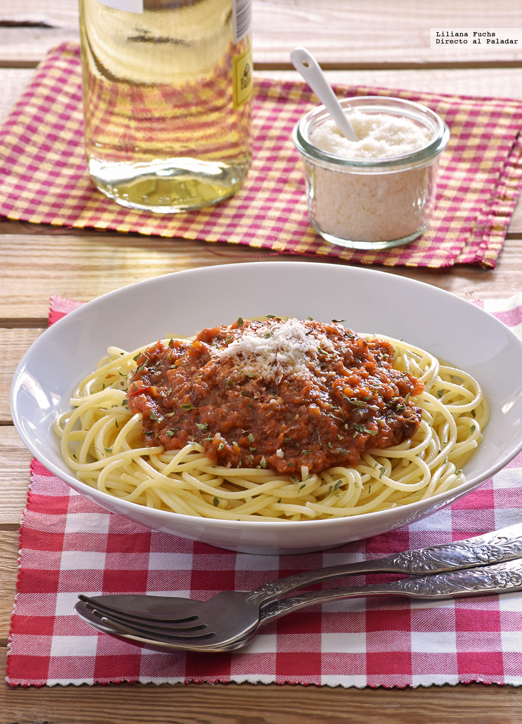 Salsa de verduras para pasta. Receta de cocina fácil, sencilla y deliciosa