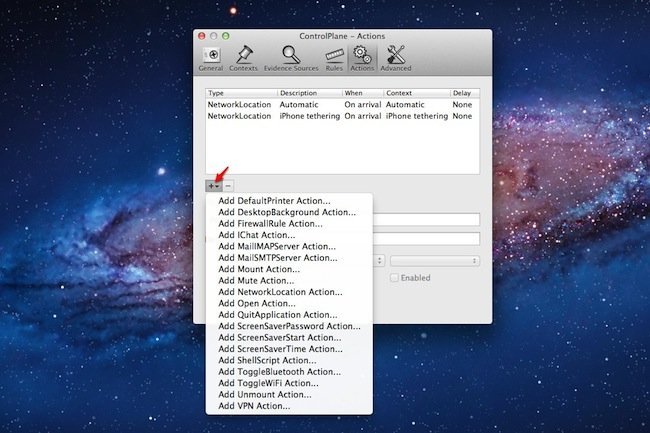 Cómo utilizar las acciones de contexto para gestionar nuestro Mac con ControlPlane