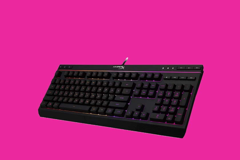 Si tienes 20 euros, puedes estrenar teclado gaming: este HyperX con RGB se desploma en Amazon y ...