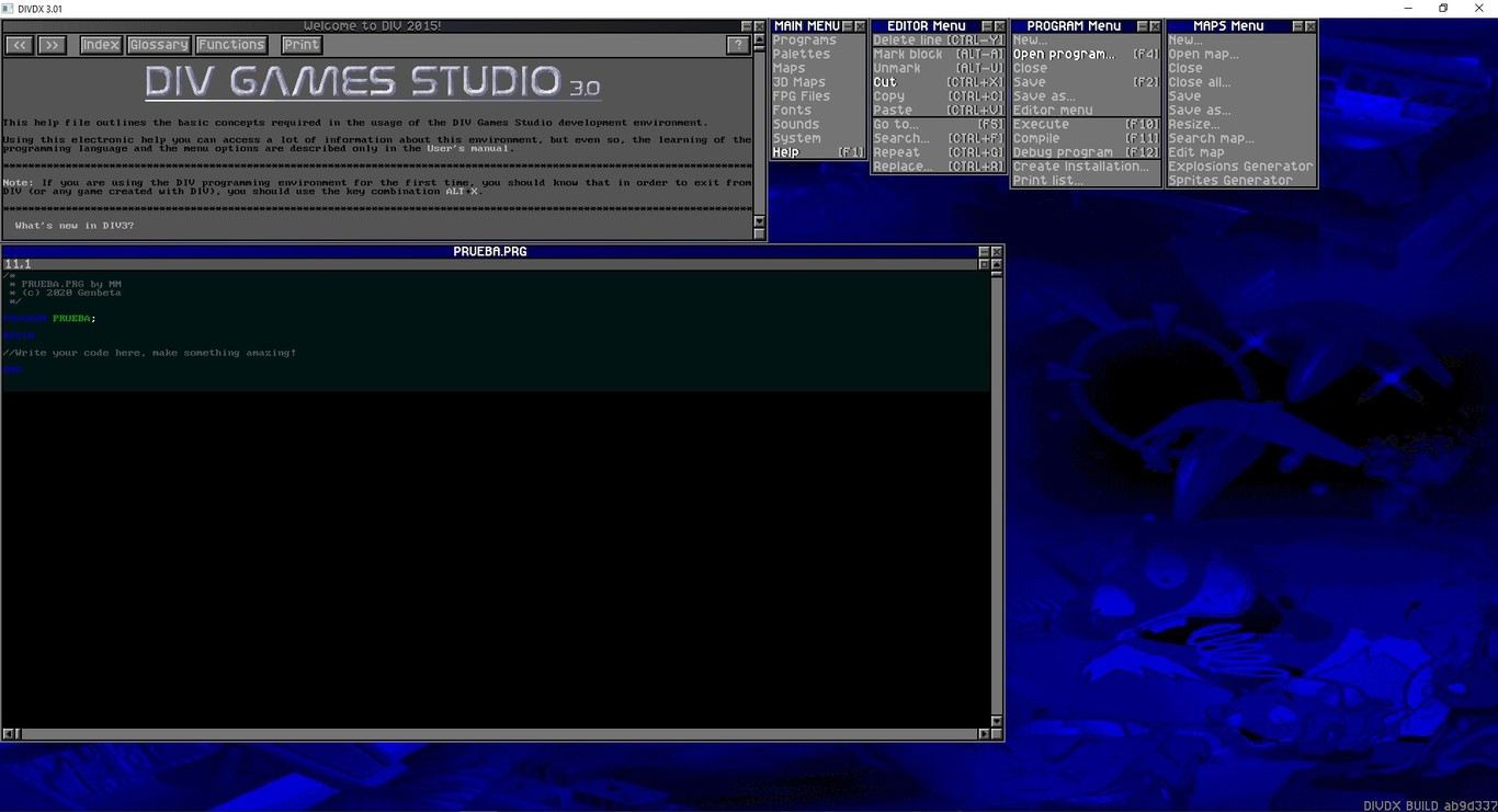 Ocho sucesores del mítico DIV Games Studio, la herramienta de creación ...