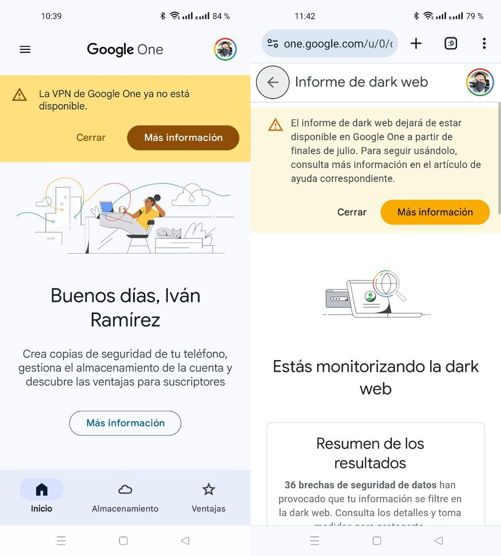 Adiós a la VPN de Google One: la única ventaja de la suscripción de ...
