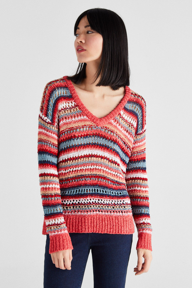 El jersey de crochet es tendencia y con estos 9 puedes ir preparando tu ...