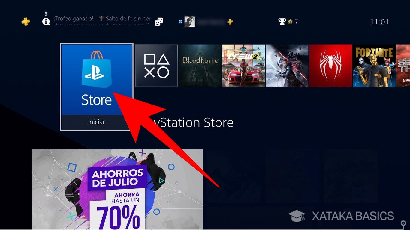 Cómo canjear un código en PS4: en la consola, la web de PlayStation o ...