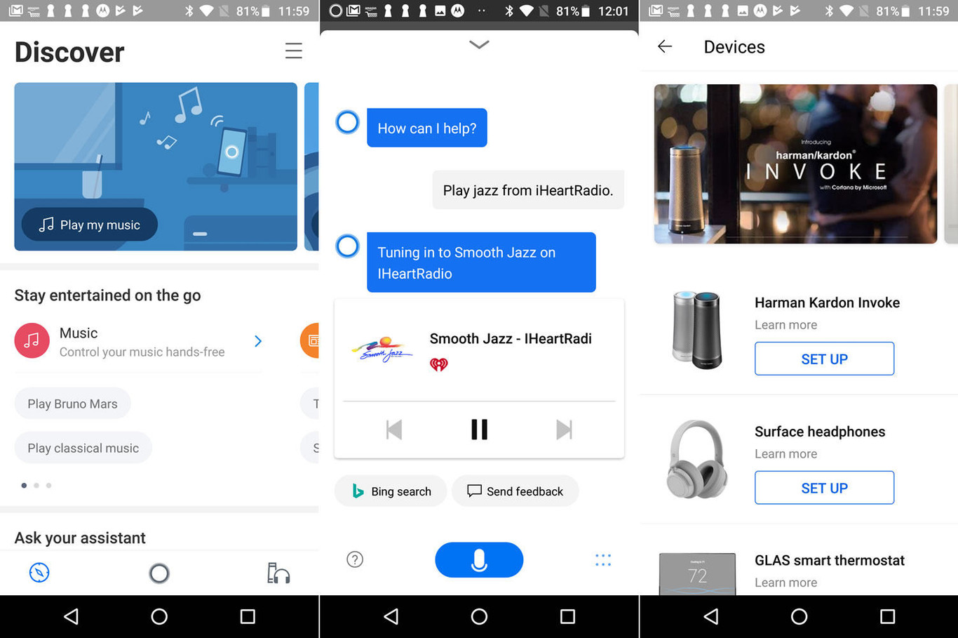 Cortana 3.0 llega a iOS y Android ofreciendo una interfaz más depurada ...
