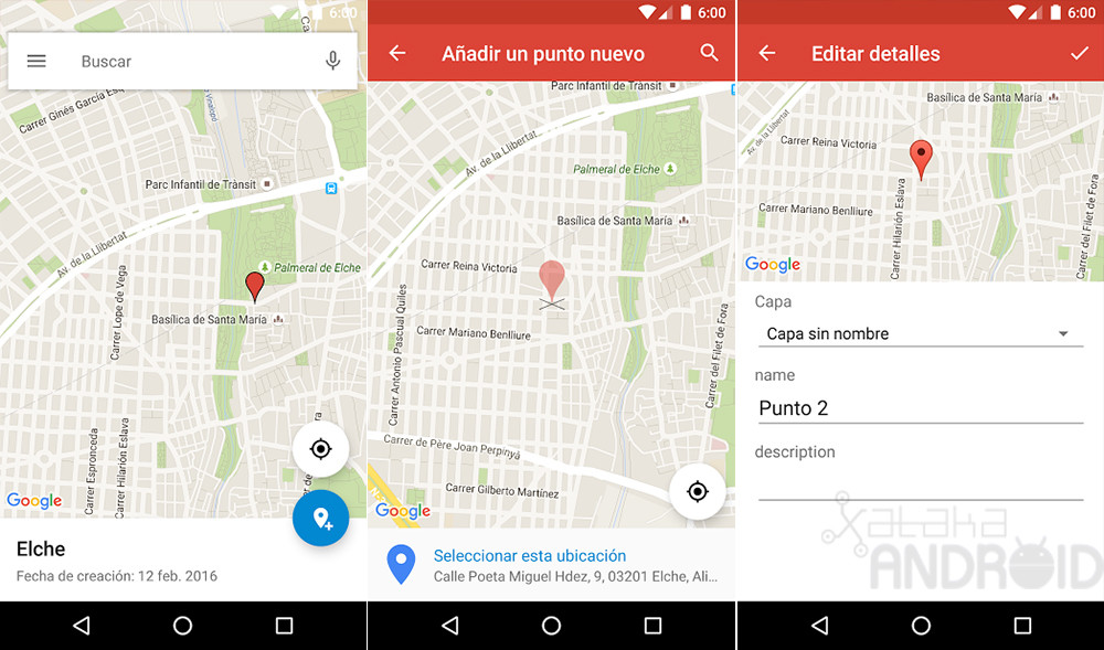 Así es el renovado Google My Maps para Android