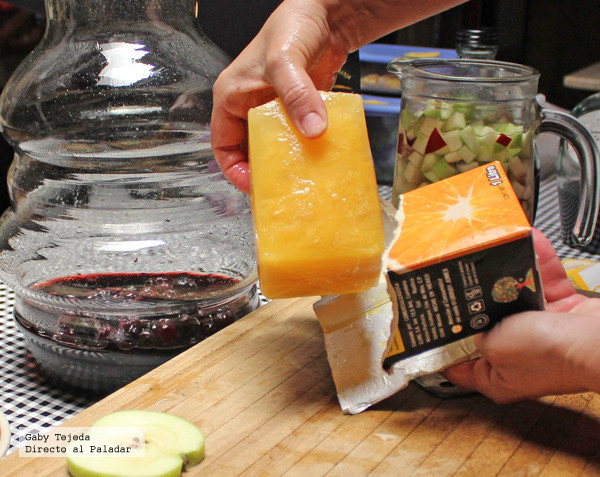 Receta: Clericot. Bebida suave y refrescante para festejar a las mamás