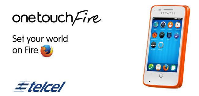 Alcatel One Touch Fire ahora trae la oferta de Firefox OS a Telcel