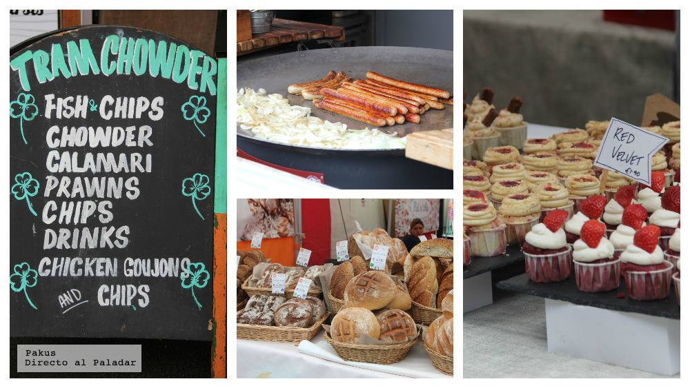 Los mercadillos y otras experiencias gastronómicas en Dublín