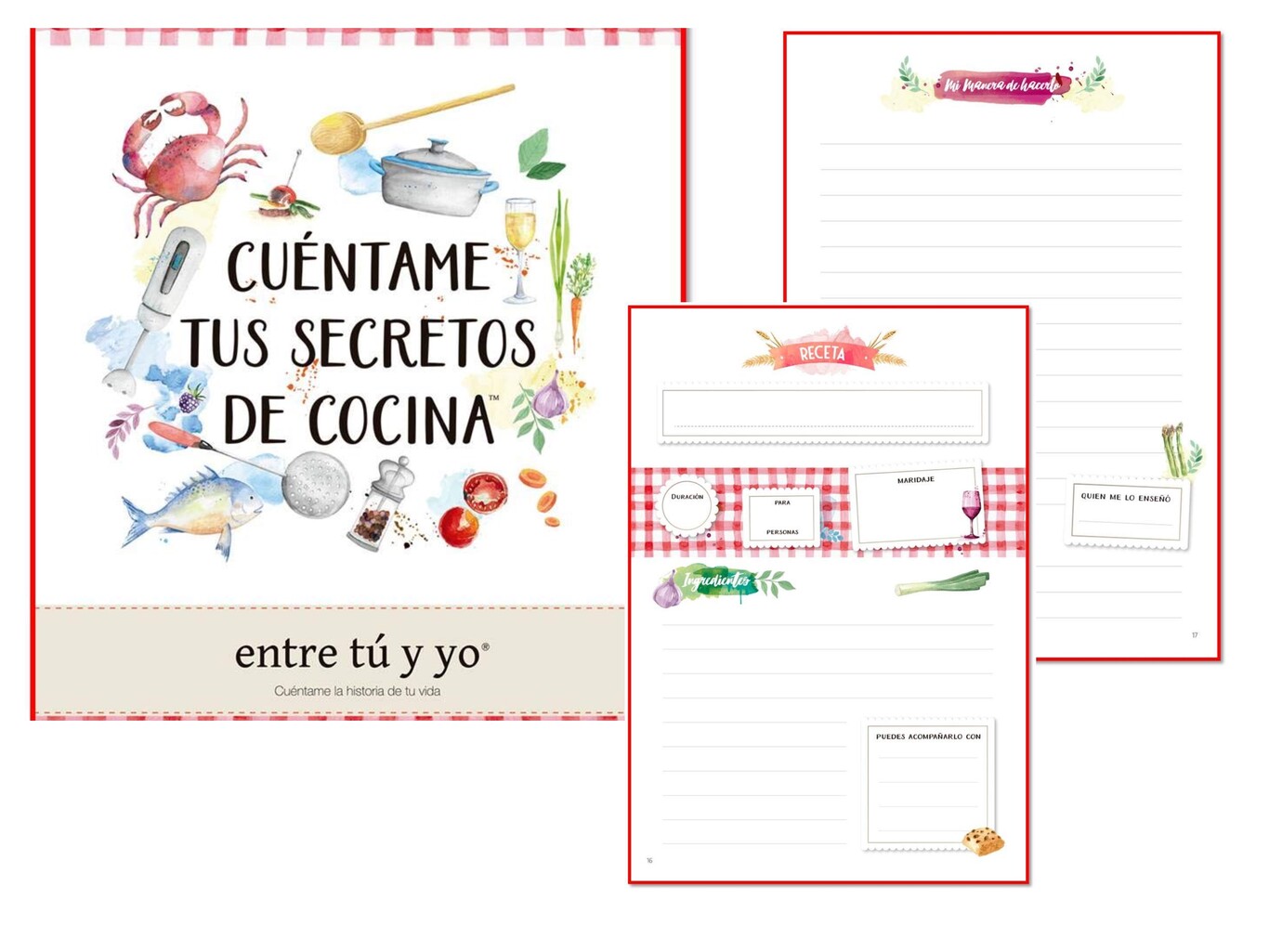 Si eres de los que prefiere escribir a mano sus recetas, mantenlas más ...