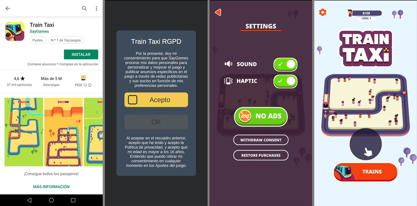 Así es Train Taxi, el juego inspirado en la Serpiente que acumula ...
