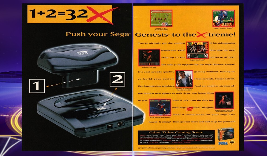 La revolución del 32X en Mega Drive, cuando SEGA prometió un salto ...