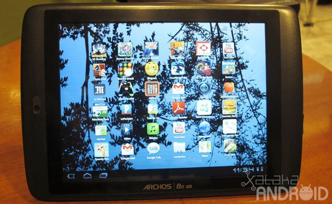 Archos G9, dos tablets de 8 y 10.1 pulgadas con Honeycomb