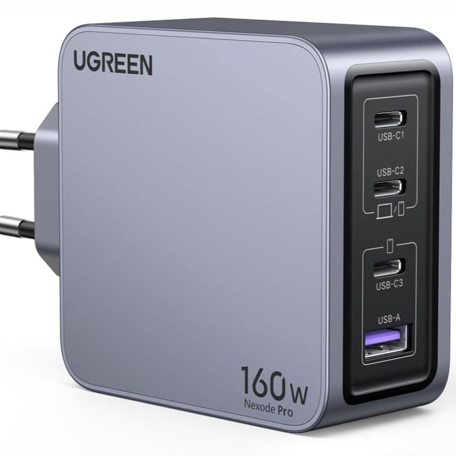 Se acabó tener un cargador por cada móvil, ordenador o tablet: este adaptador cuatro en uno cae ...