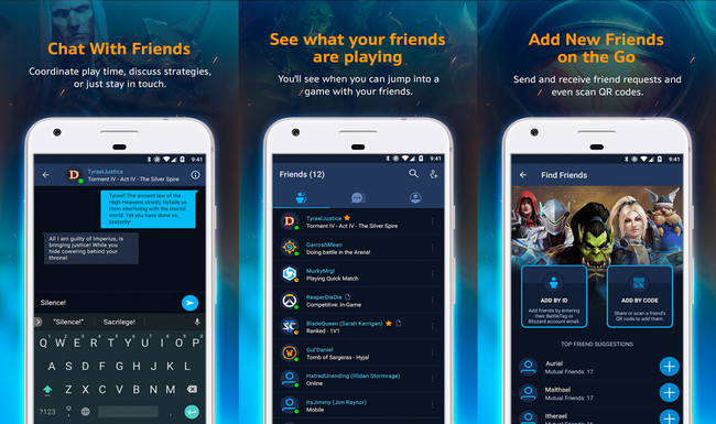 Blizzard Games lanza la app de chat Battle.net para Android