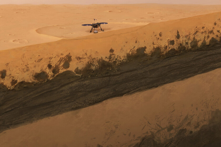 Arena, roca y capas de lava: así es el subsuelo de Marte que ...