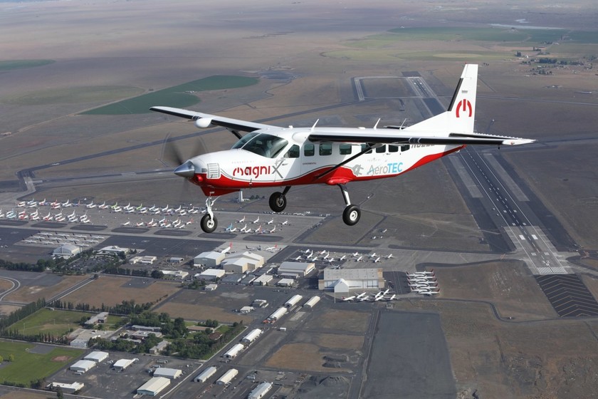 Esta Cessna 100% eléctrica de nueve plazas ya es la aeronave de ...