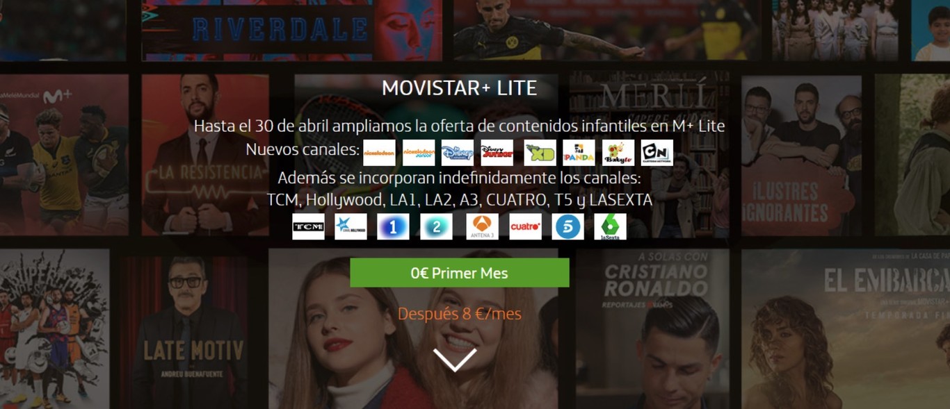 Movistar+ Lite amplía para siempre su catálogo con canales de la TDT y ...