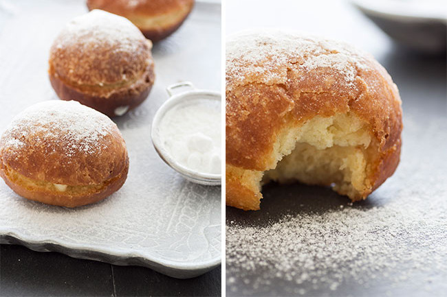 Berlinas de crema: receta dulce elaborada y deliciosa