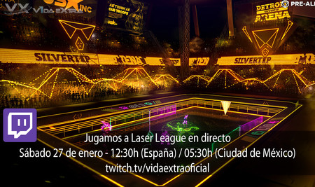 Laser League: streaming en Twitch de la beta a las 12:30h en España