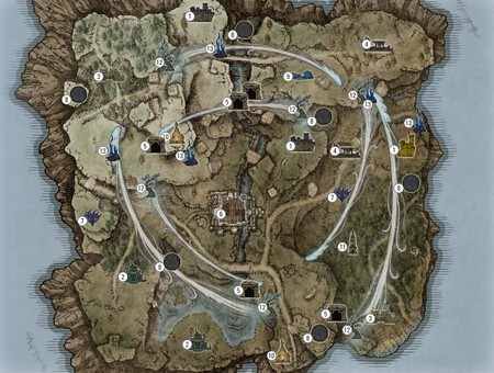 ¿Cómo funciona el mapa de Elden Ring Nightreign? Estas son todas las ...