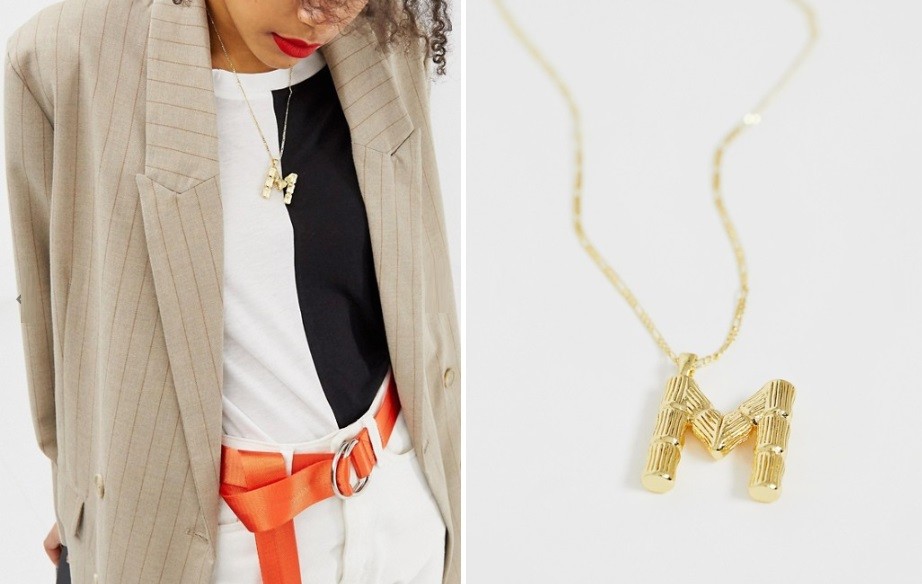 Los 29 collares con iniciales de tendencia con los que querrás llevar ...