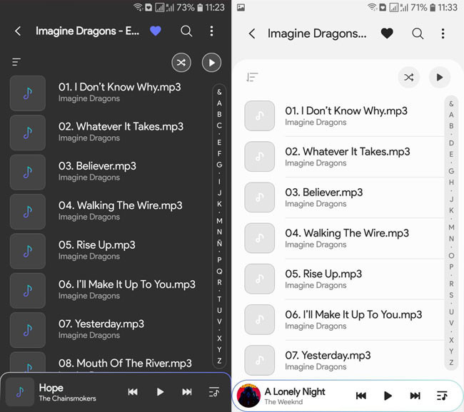 Samsung Music cambia su diseño de nuevo, con One UI, y lo puedes probar ...