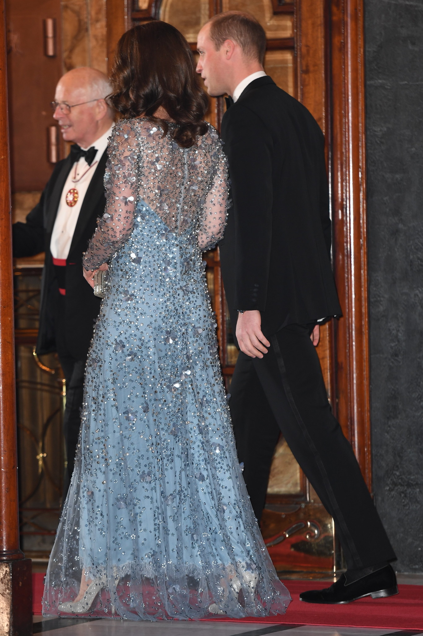 Kate Middleton y el perfecto look premamá de fiesta