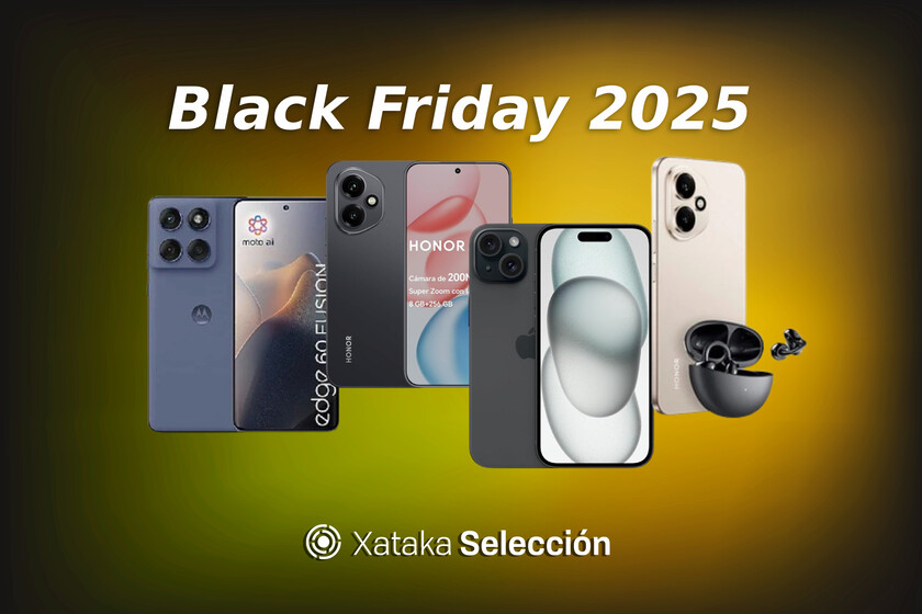 Black Friday 2025: las mejores ofertas en teléfonos móviles que hemos ...