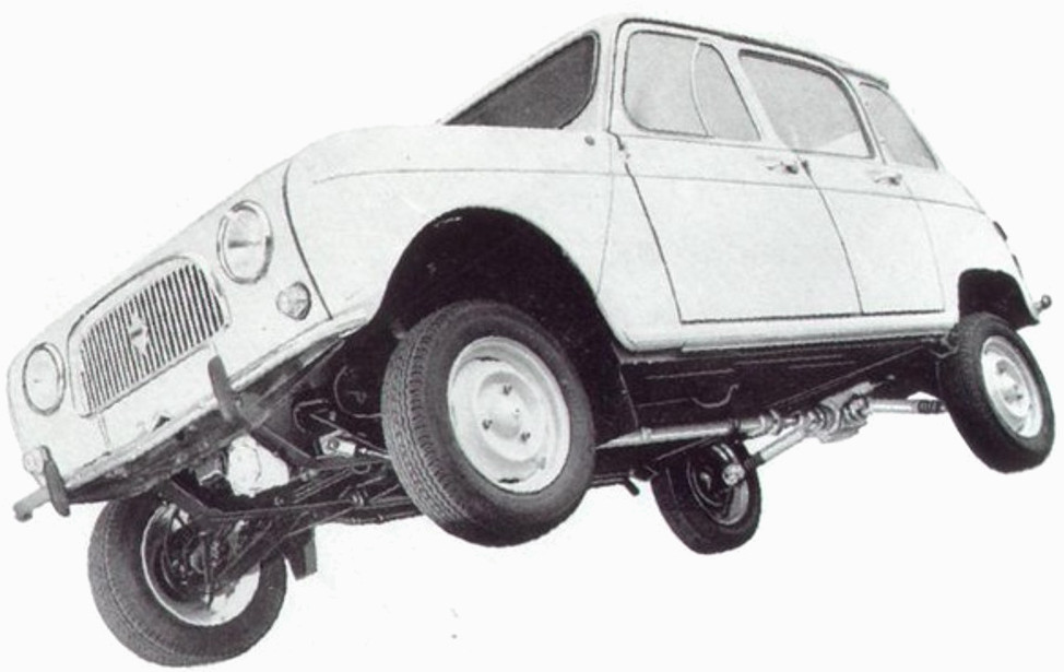 Renault 4L, porque para hacer off-road no necesitas más (y este vídeo ...