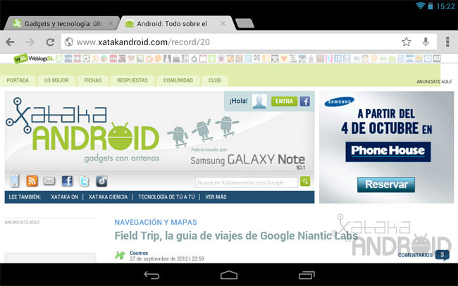 Las mejores aplicaciones de Google para tablets Android