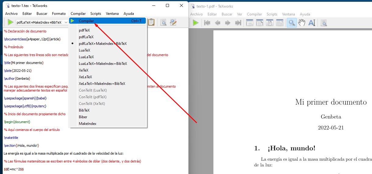 Así puedes crear tu primer documento usando LaTeX, el lenguaje de ...