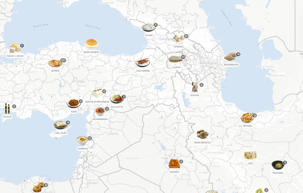 Taste Atlas, el mapa definitivo para conocer los mejores platos de cada ...