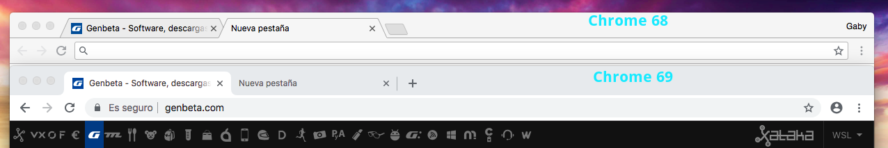 Google Chrome 69 estrena diseño, estas son todas sus novedades