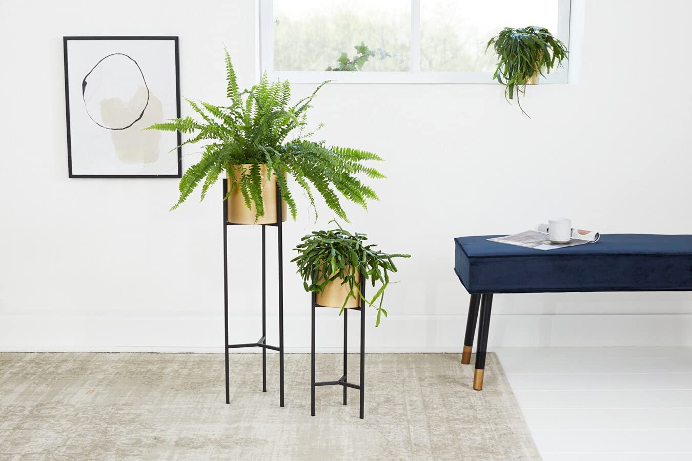 Estos cinco maceteros altos con pedestal añadirán elegancia a tu hogar ...