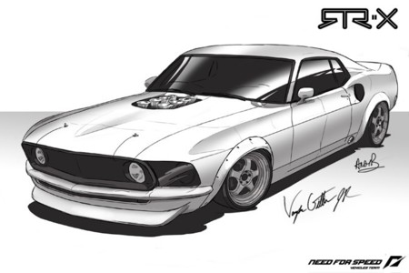 RTR-X Mustang, un adelanto de lo que veremos en el SEMA Show