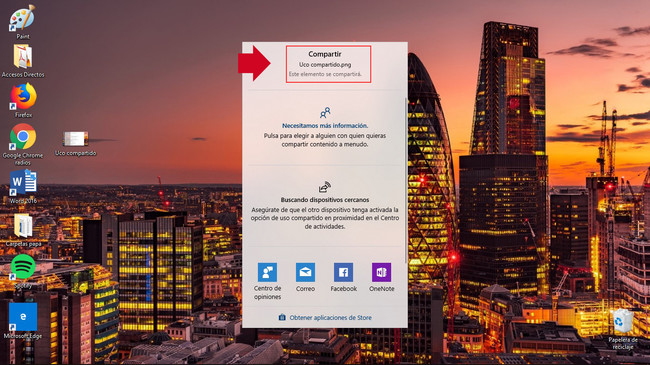 Así puedes usar la función "Uso compartido en proximidad" en tu PC si ...