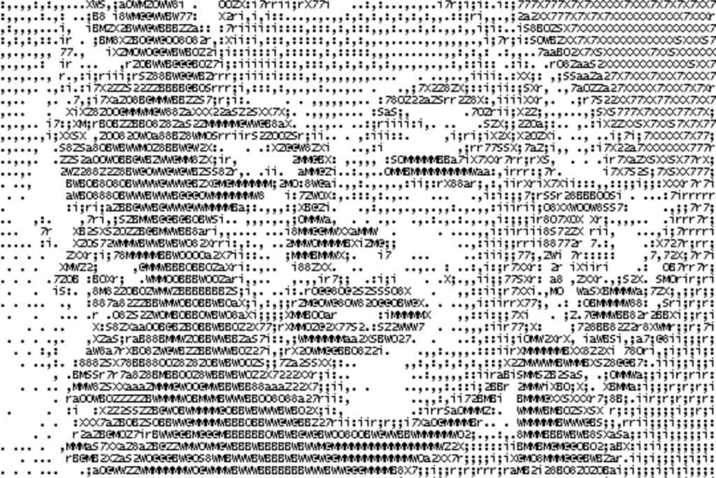 El mítico arte ASCII de los 90 y los 2000: cuando las guías de ...