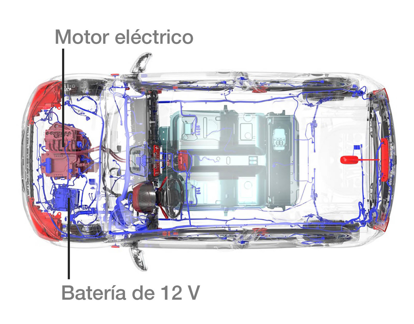 Anatomía de un coche eléctrico: su sencilla mecánica, al desnudo