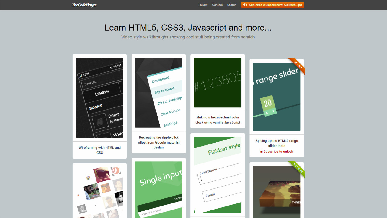 11 webs y canales de YouTube para aprender HTML5 desde 0 hasta nivel experto