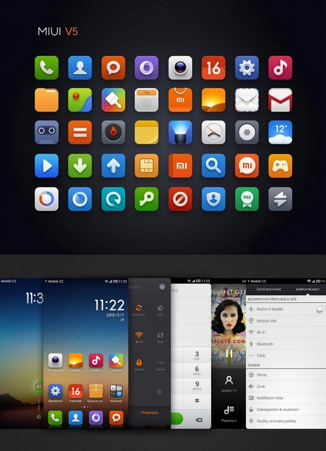 Así ha evolucionado el diseño de MIUI, del primero al último